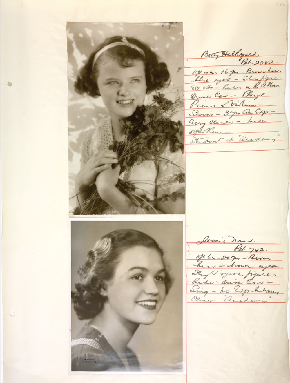 Starstruck casting books | NFSA