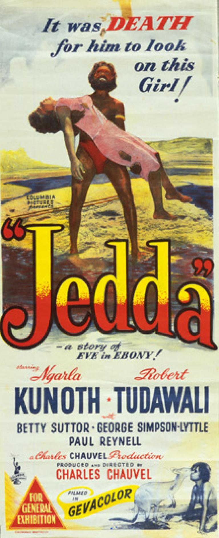 Jedda Australian daybill poster | National Film and Sound Archive of ...