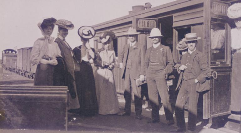 The Corricks touring by train in regional Australia, 1906–1908 ...