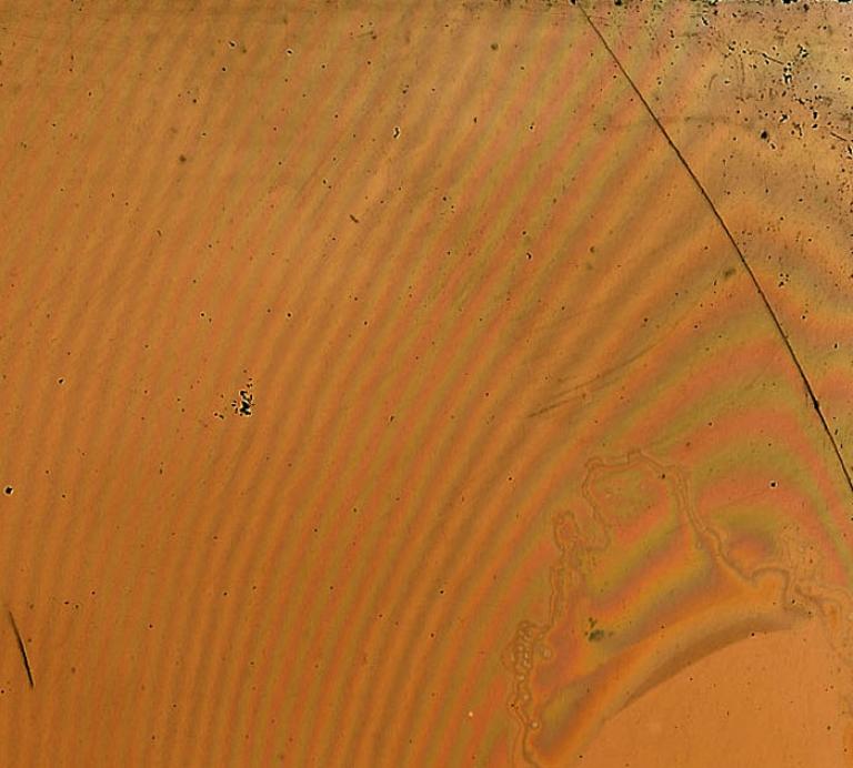 Newton's rings on glass slide | National Film and Sound Archive of ...