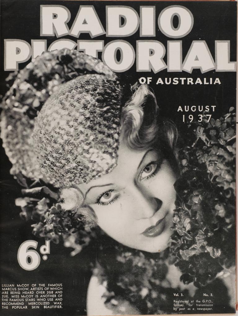 Radio Pictorial cover, August 1937 | National Film and Sound Archive of ...