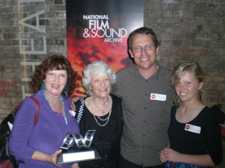 Pat Lovell at 2010 KGH Award | National Film and Sound Archive of Australia