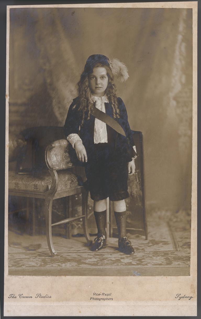 Ethel Lang aged seven in 'A Royal Divorce' | National Film and Sound ...