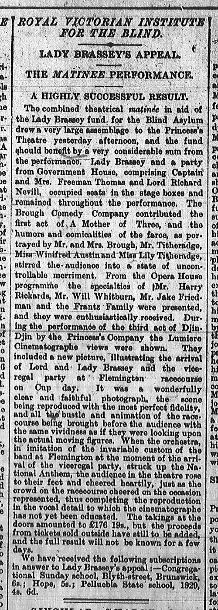 'The Age', 20 November 1896 | National Film and Sound Archive of Australia