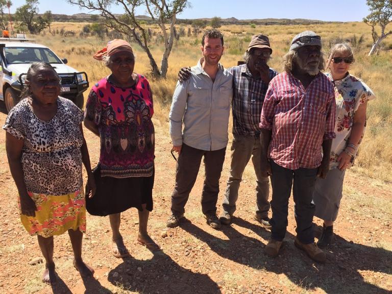 Martu rangers and elders with NFSA CEO and Chair | National Film and ...