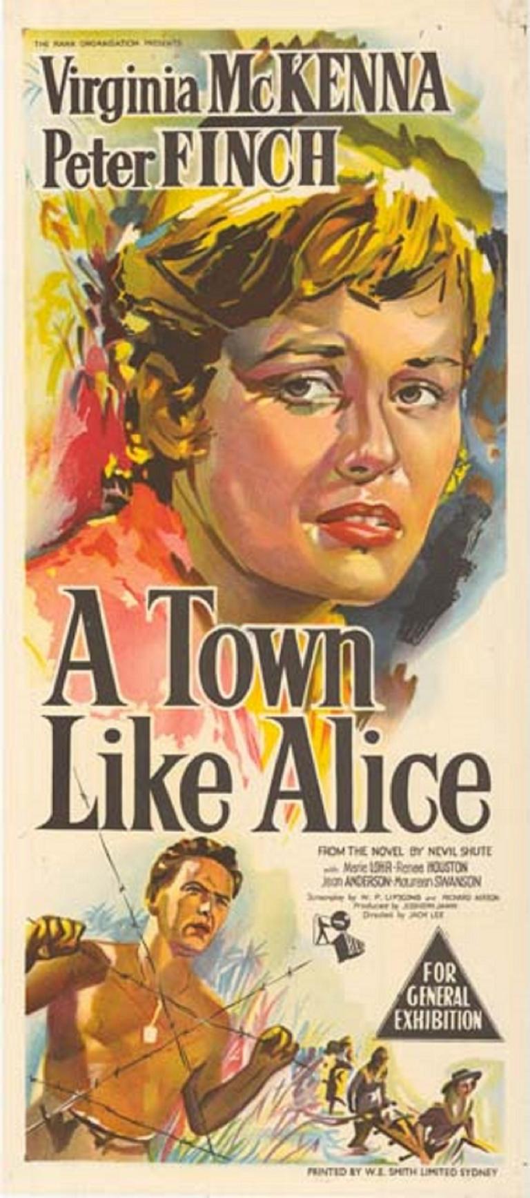 A Town Like Alice (1956) poster | National Film and Sound Archive of ...