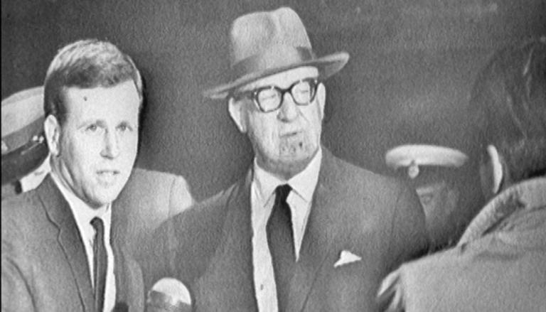 Arthur Calwell (film still) | National Film and Sound Archive of Australia