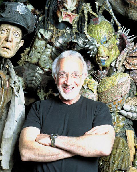 Stan Winston with creations | NFSA